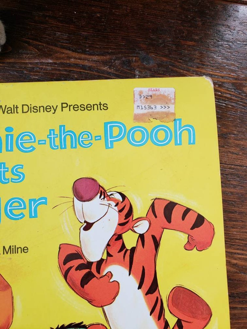 1976 Winnie the Pooh Meets Tigger A Large Golden Book | Etsy