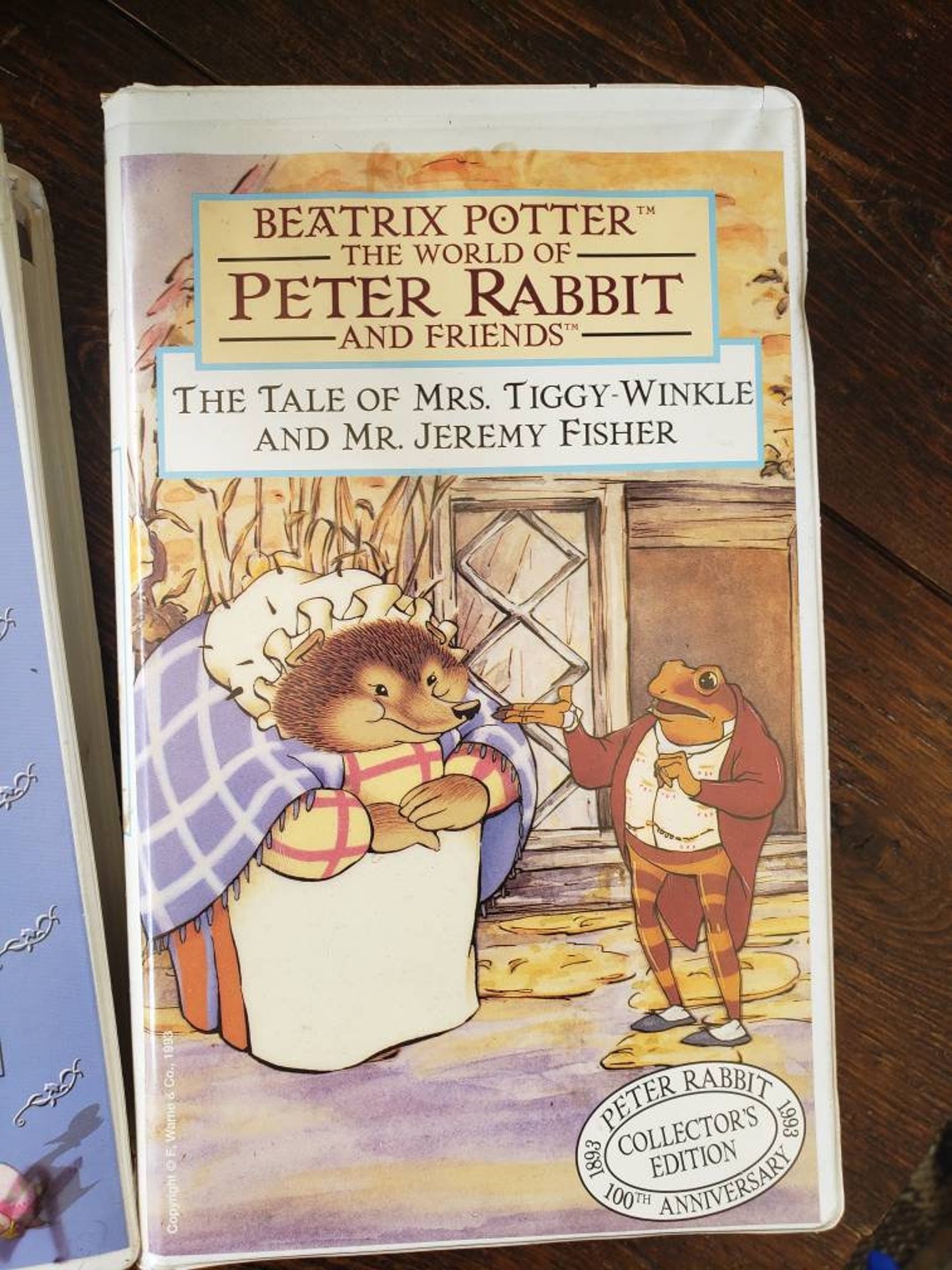 VHS Beatrix Potter Tale of Peter Rabbit Tiggly Winkle Jeremy | Etsy