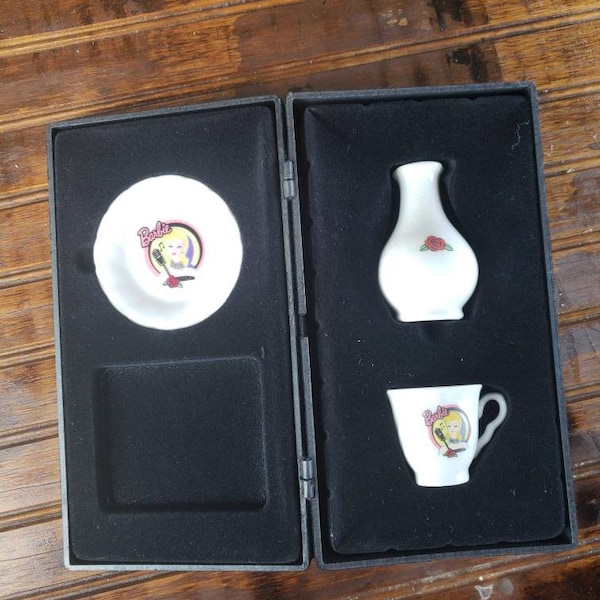 Barbie Porcelain Tea Set - Etsy