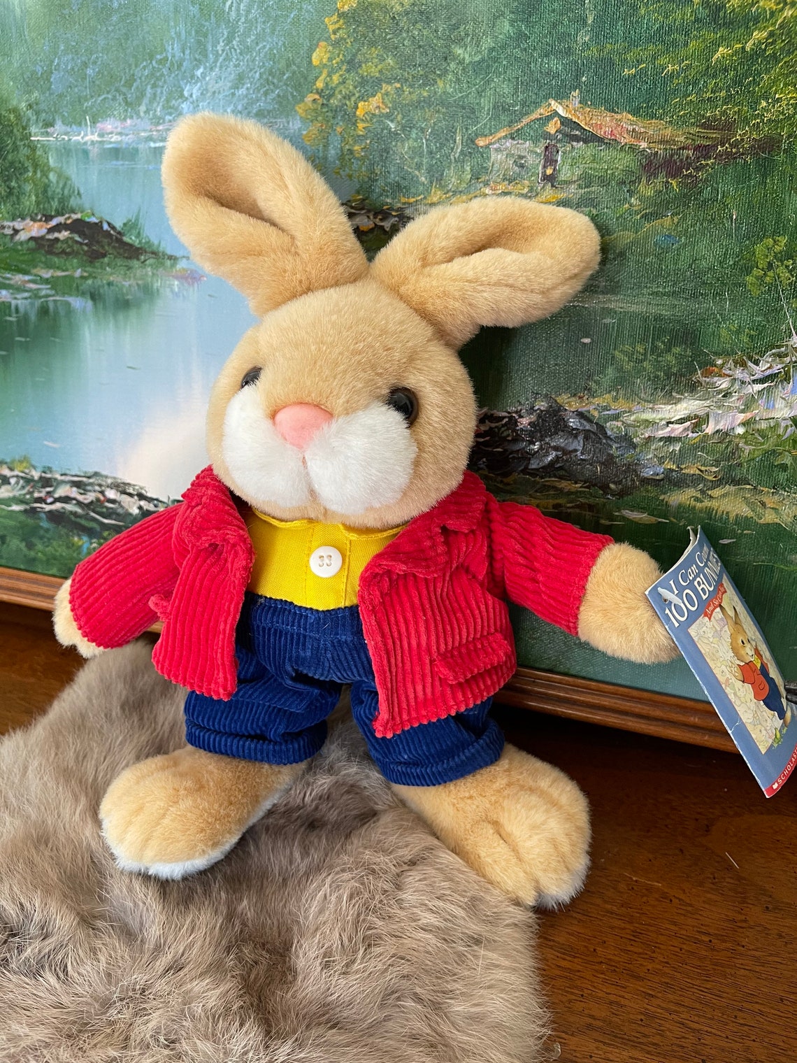 10 Wilbur Bunny plush Scholastic Sidekicks I can count 100 | Etsy