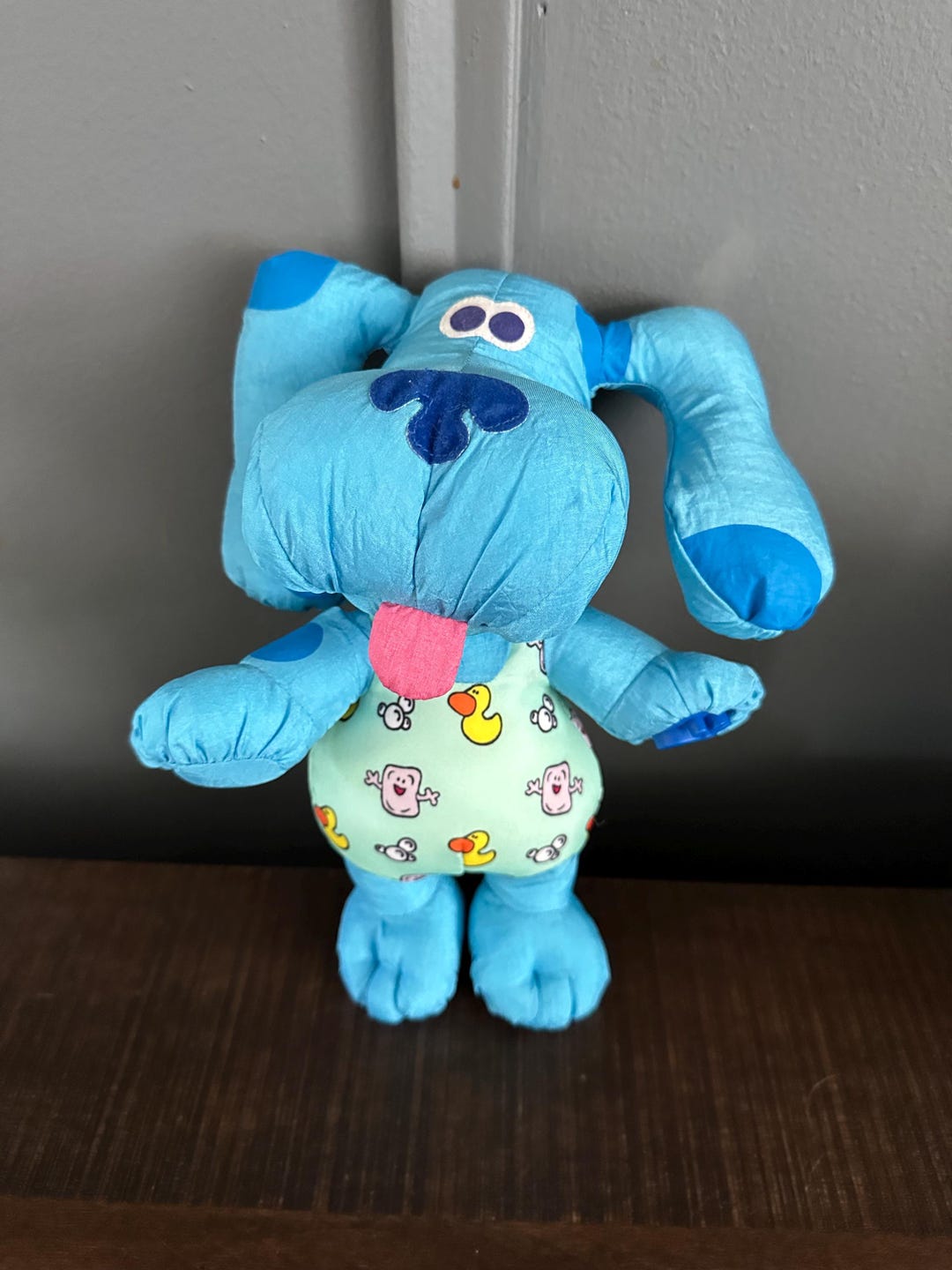 12” Bath Time Blue Tyco Blue’s Clues 39374 Viacom Preschool Stuffed ...