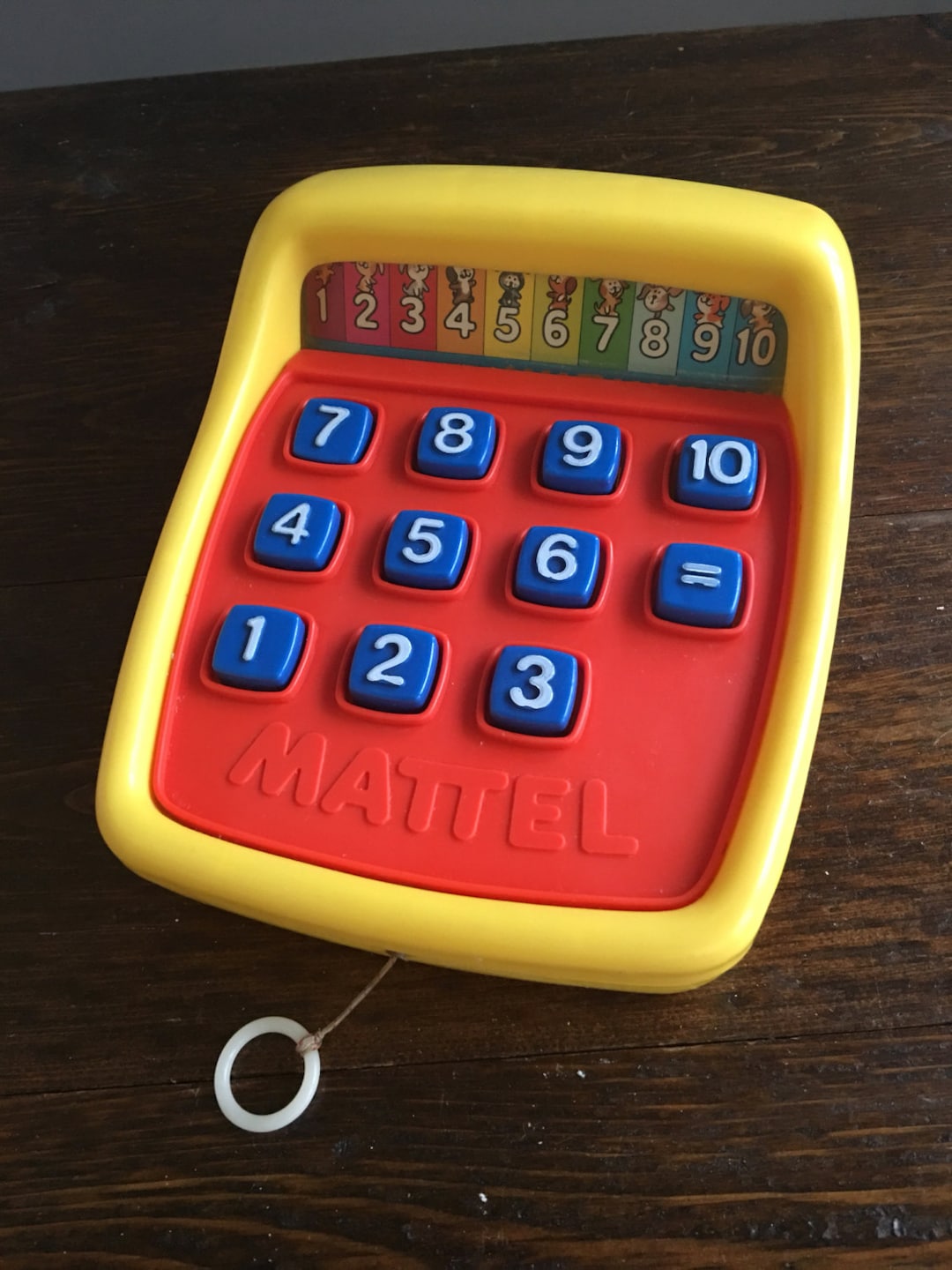 1975 Mattel Tuff Stuff Calculator Push Pull Play / Vintage Collectible ...