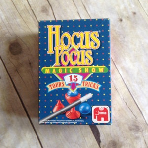 1989 Hocus Pocus Magic Show 15 Tricks by Jumbo Amersterdam / Vintage ...