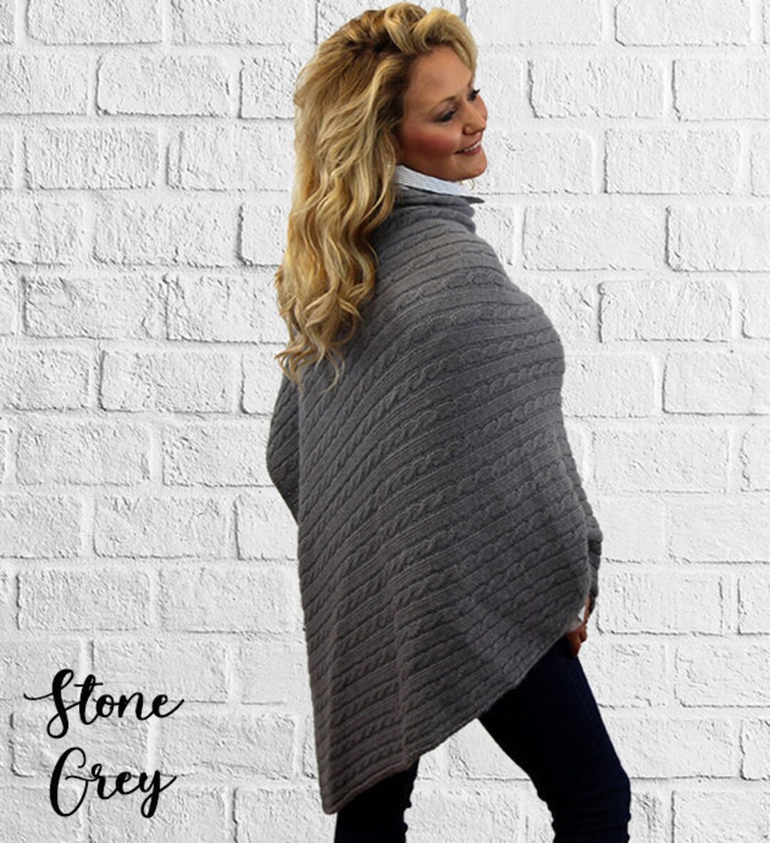 Alpaca Convertible Shawl - Etsy