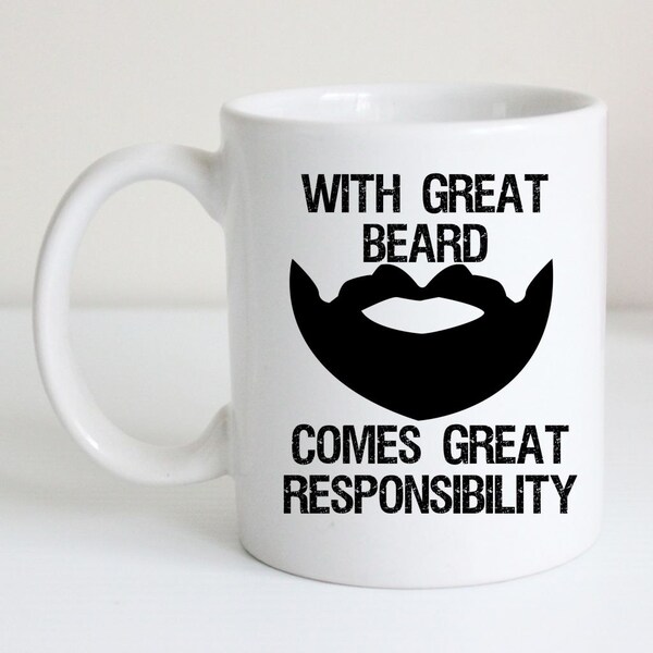 Beard Coffee Mug - Etsy