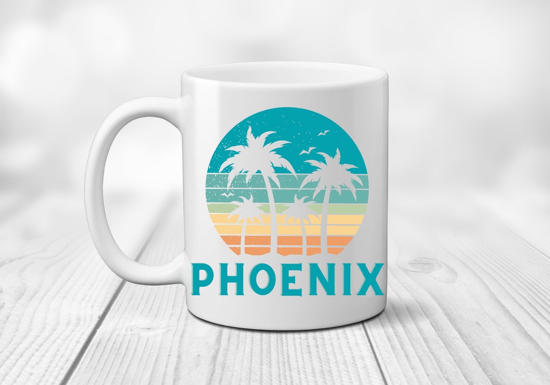Phoenix Coffee Mug. Arizona Teacup. Desert Vacation Souvenir. Tea ...