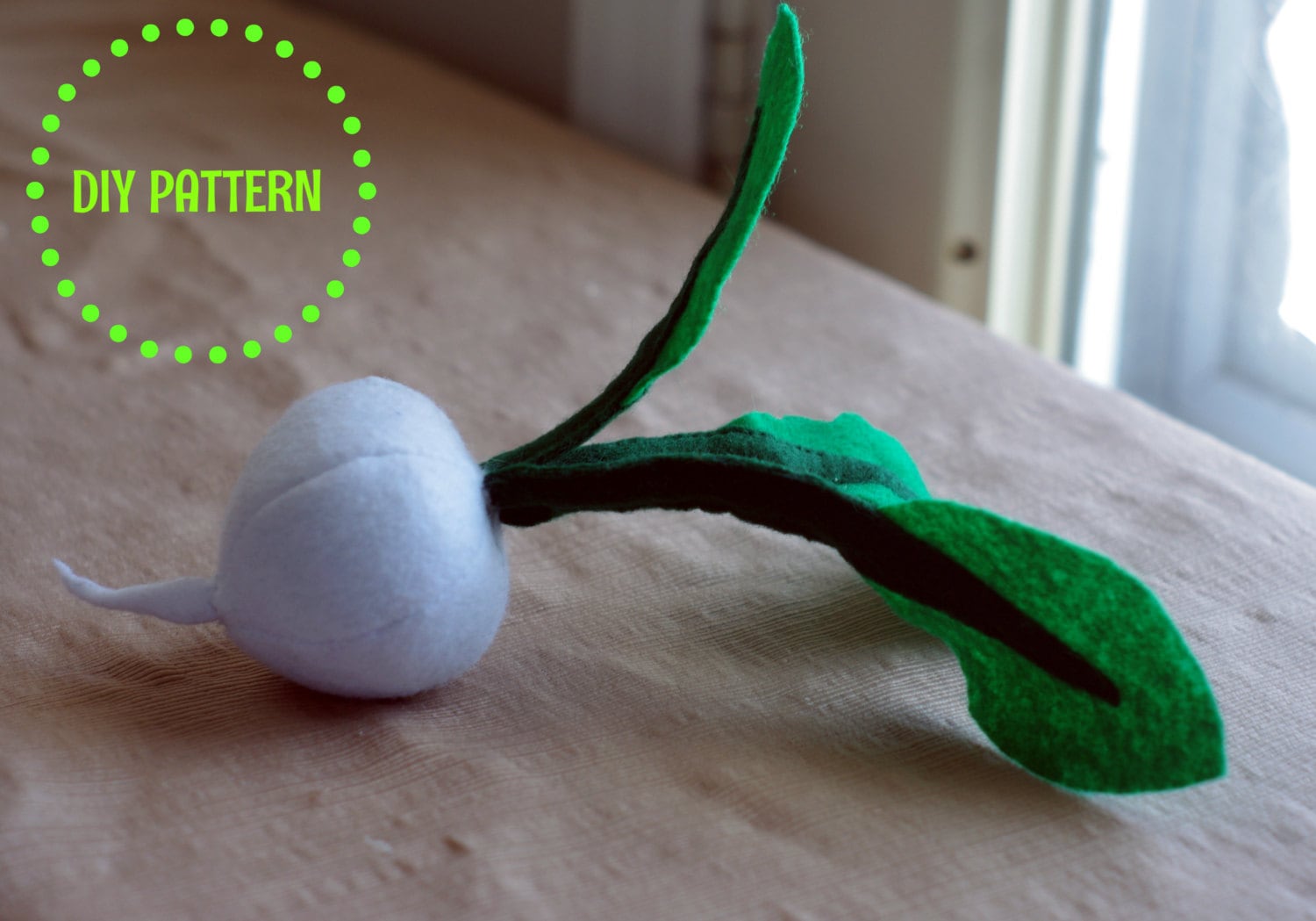 DIY Pattern Realistic Waldorf Inspired Felt Turnip Play - Etsy