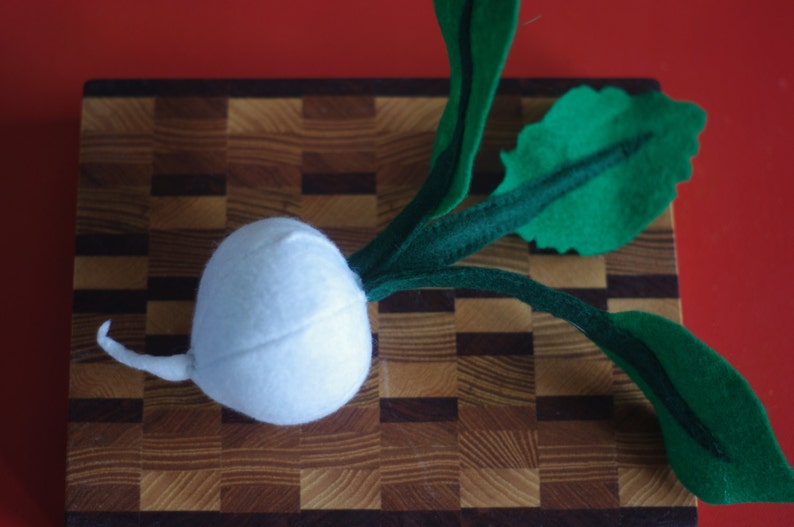 DIY Pattern - Realistic Waldorf Inspired, Felt Turnip Play Food Plush ...