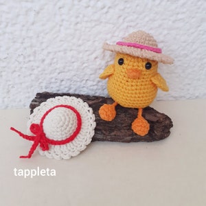 Mini Sun Hat Crochet Pattern, Straw Hat Crochet, Small Beach Hat ...