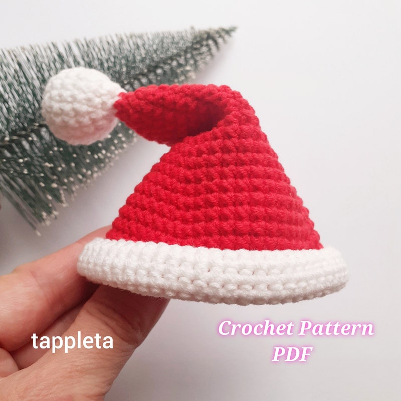 Santa Hats Pattern - Etsy