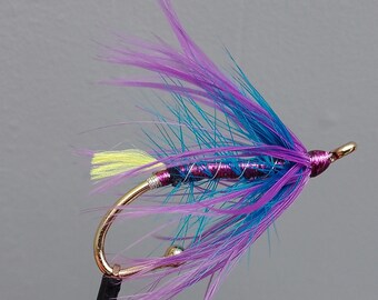 Salmon Fly Brooch - Etsy