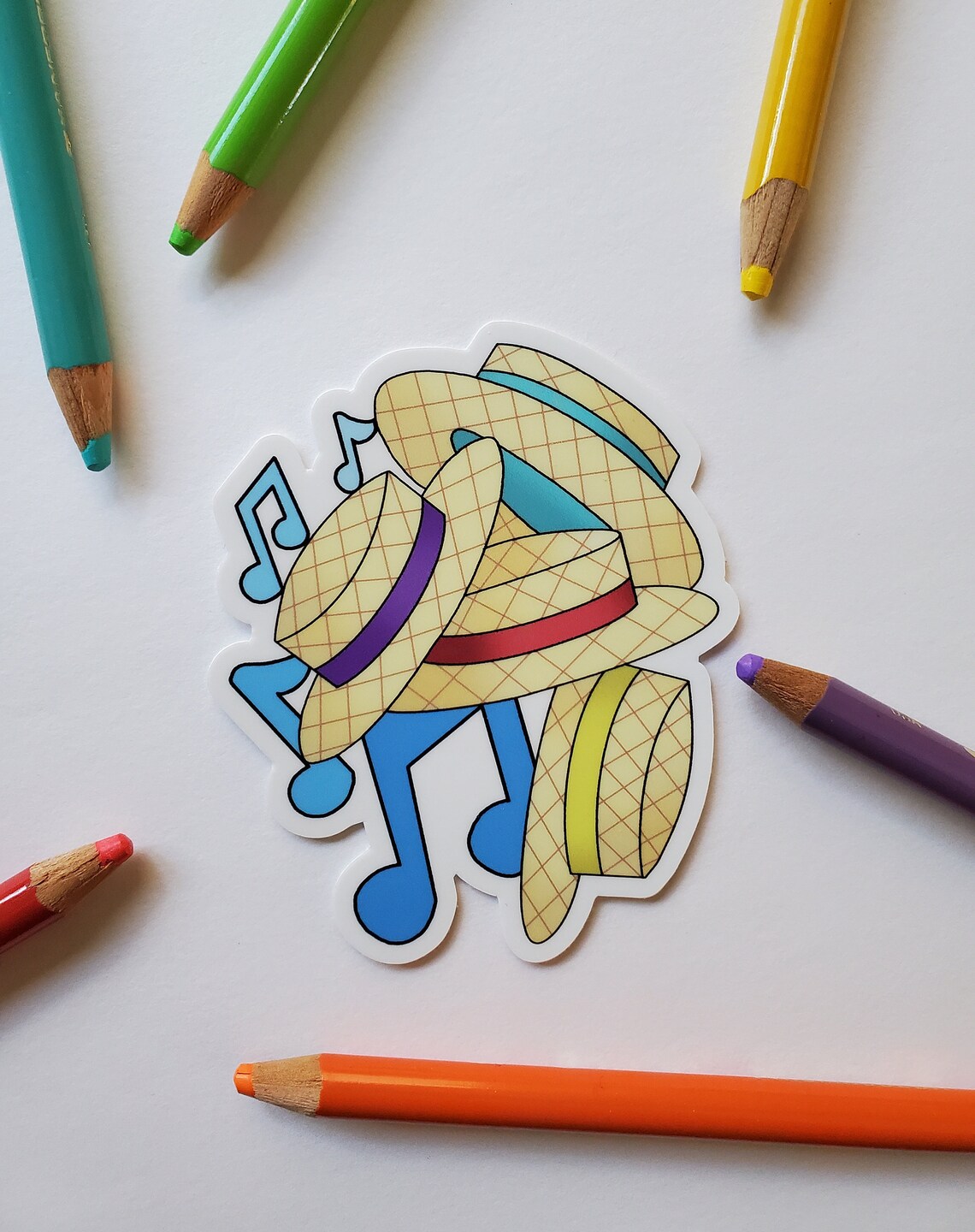 Dapper Quartet Vinyl Sticker - Etsy