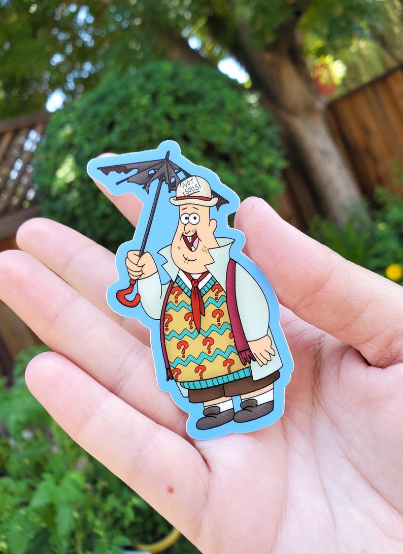 Gravity Falls/doctor Who Mashup Vinyl Sticker Pack - Etsy