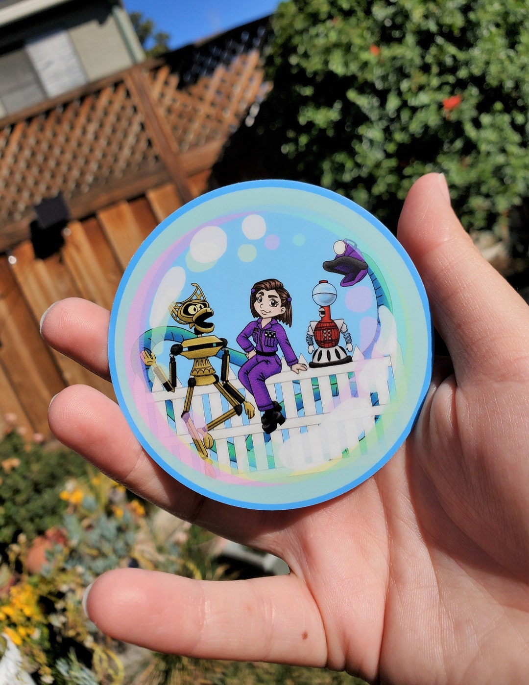 MST3K Slats in a Bubble Vinyl Sticker - Etsy