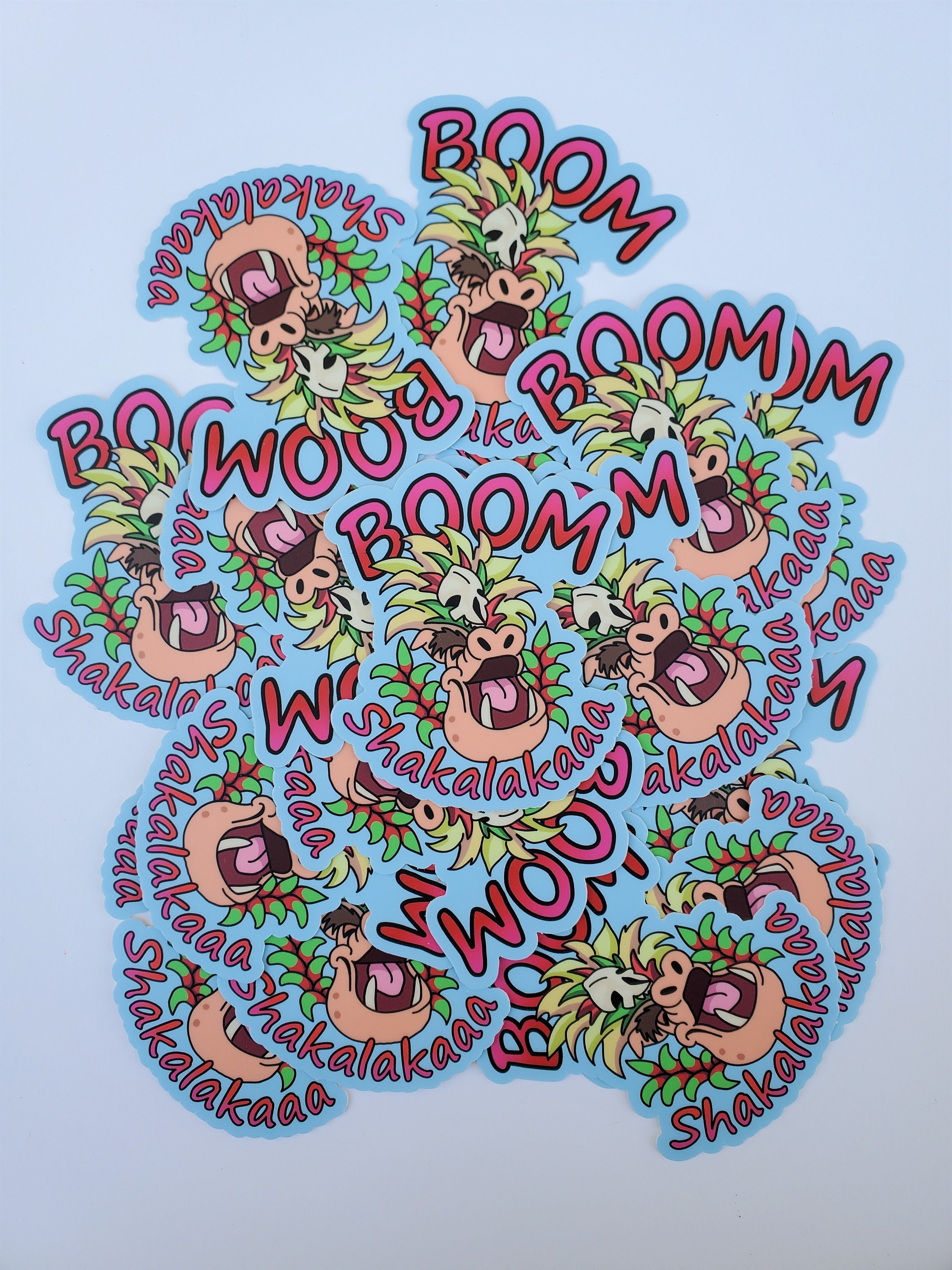 BOOM Shakalakaaa Muppet Treasure Island Fanart Vinyl Sticker - Etsy