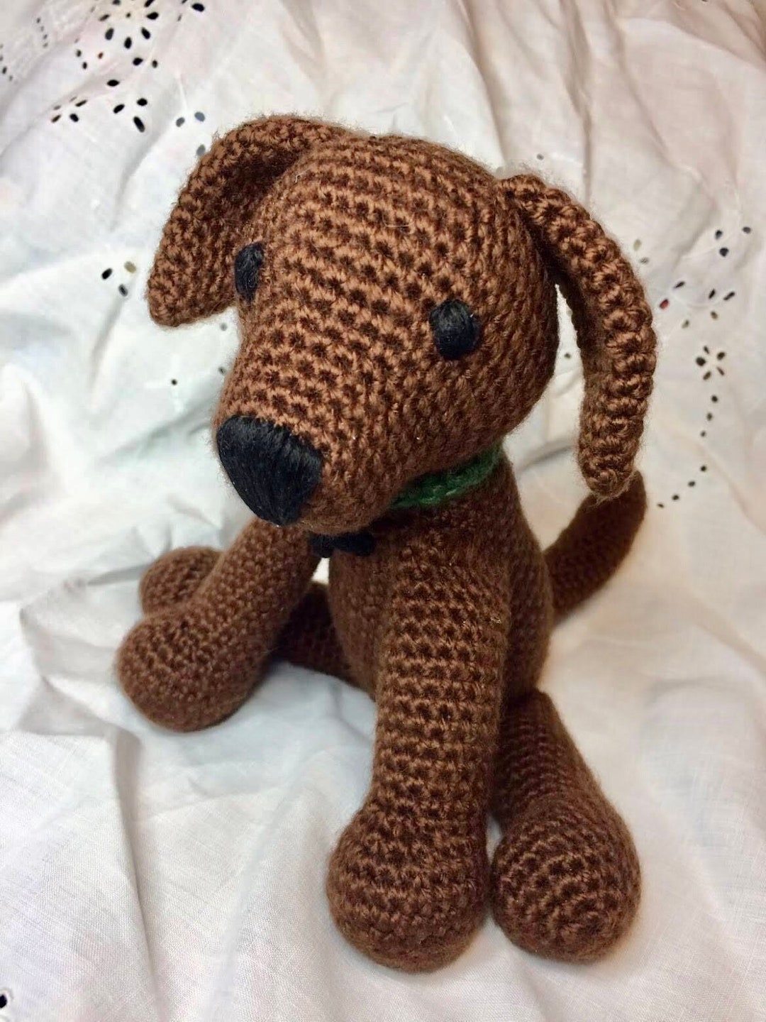 Crochet Labrador Retriever Amigurumi: Handmade Acrylic Stuffed Toy - Etsy