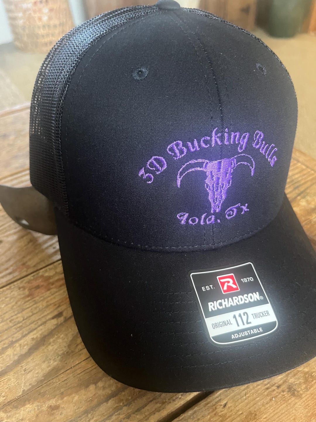 3D Electric Purple Logo Cap - Etsy
