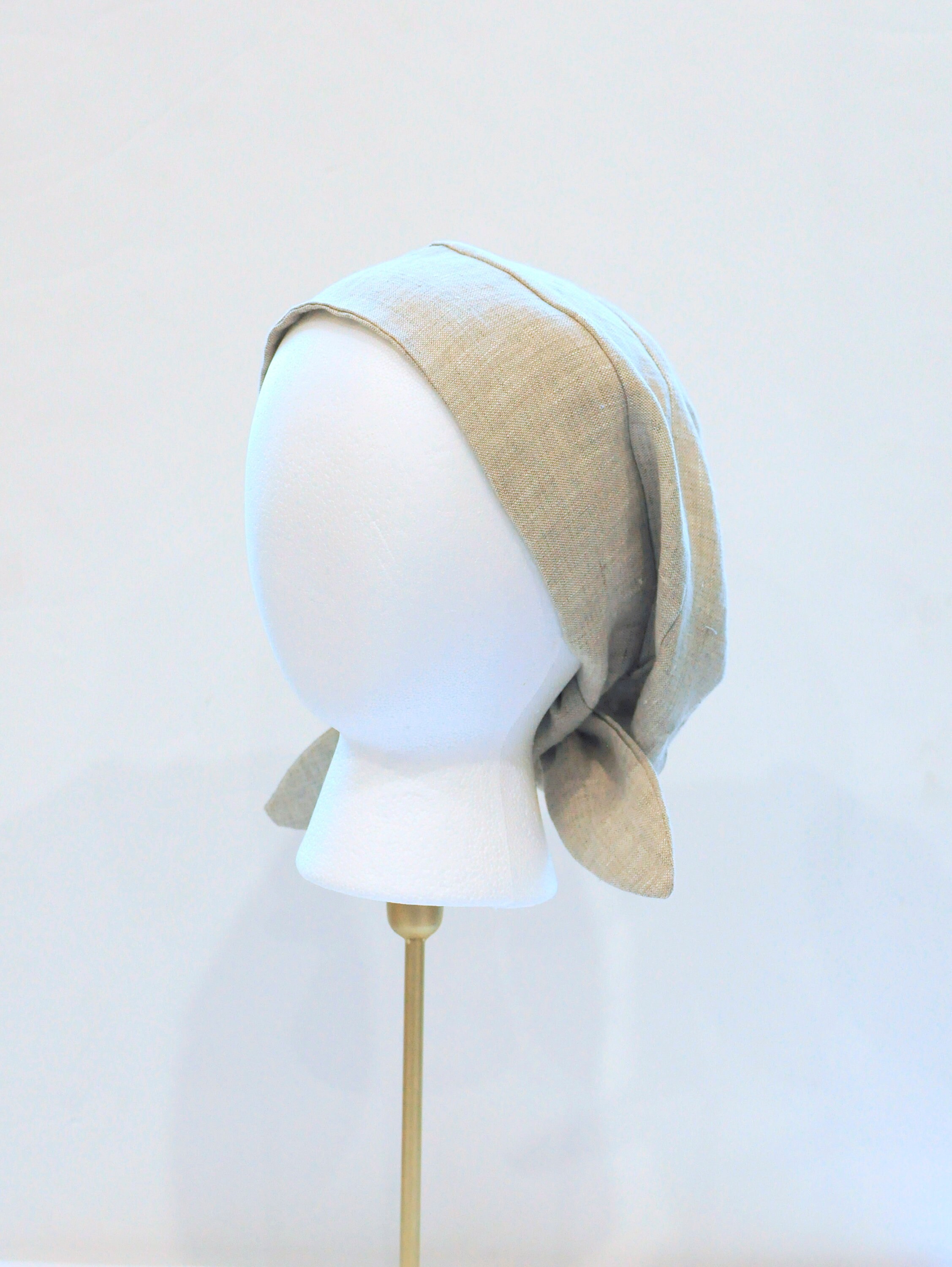 European Linen Head Cover Head Scarf Snood Chemo Cap - Etsy UK