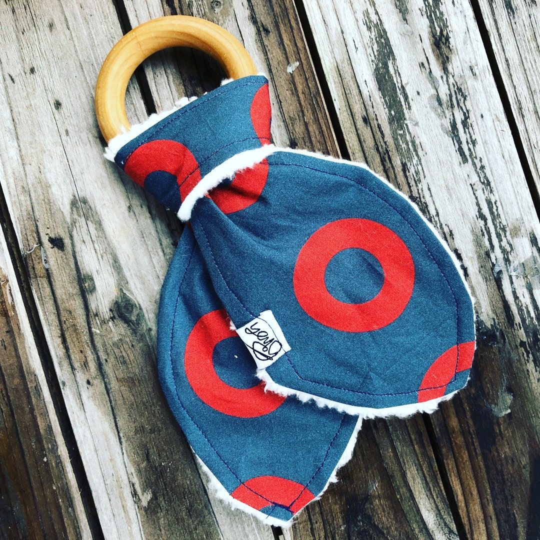 Fishman Donut Baby Toy Crinkle Paper or Teething Ring - Etsy