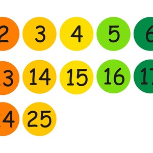 Teacher's Helper - Set of 27 Floor Decals. Spots: "line Leader", "door ...