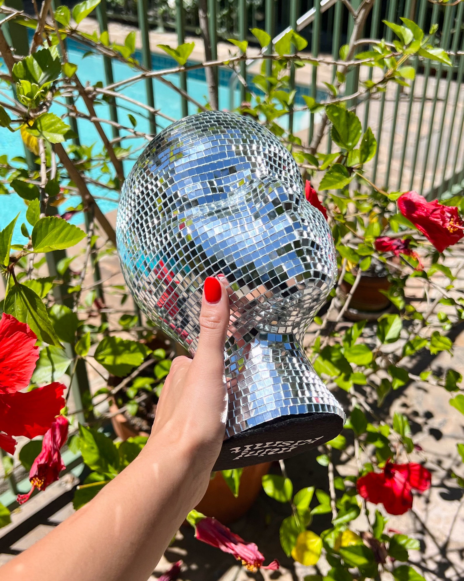 Disco Head Mirrored Mosaic Mannequin Head Disco Ball - Etsy