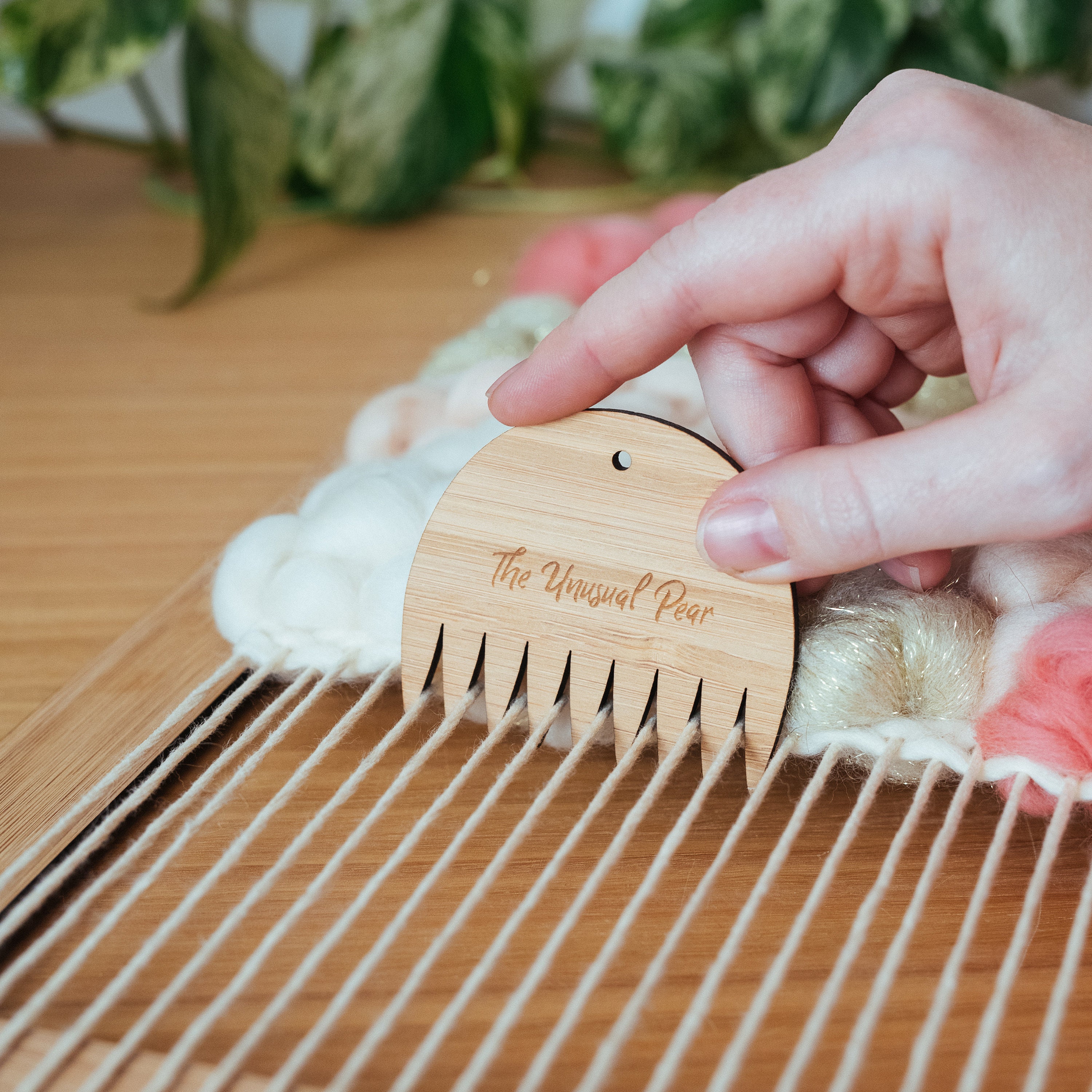 Wearable Weaving Comb for compacting your tapestry weaving | Etsy