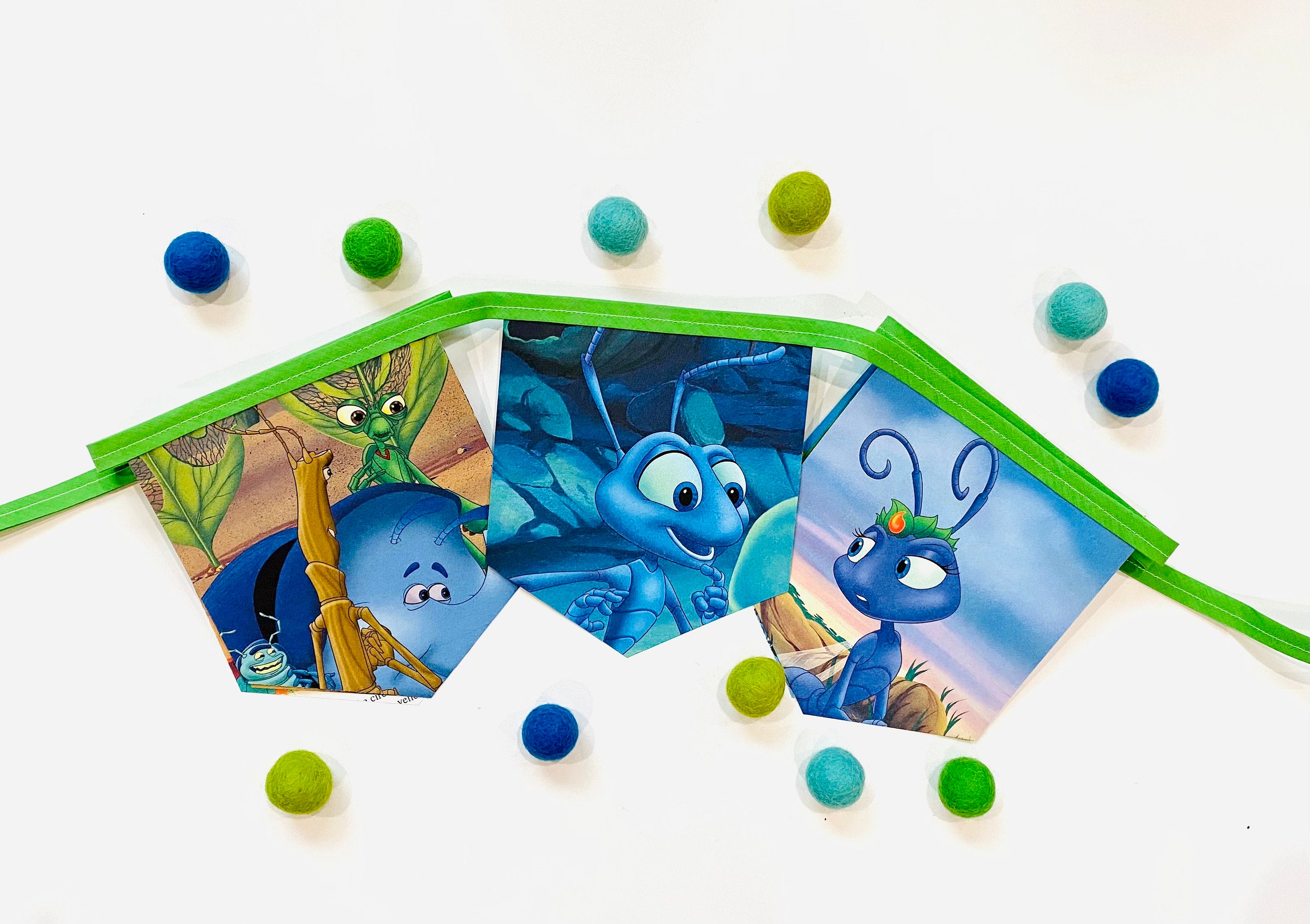 Disney's A Bugs Life Birthday Banner Pixar Its a Bugs - Etsy