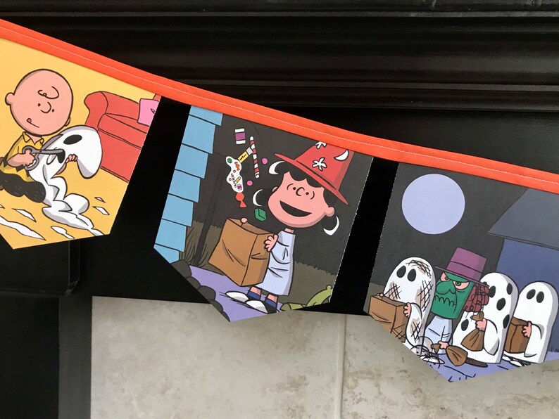 It's the Great Pumpkin Charlie Brown Party Banner | Etsy