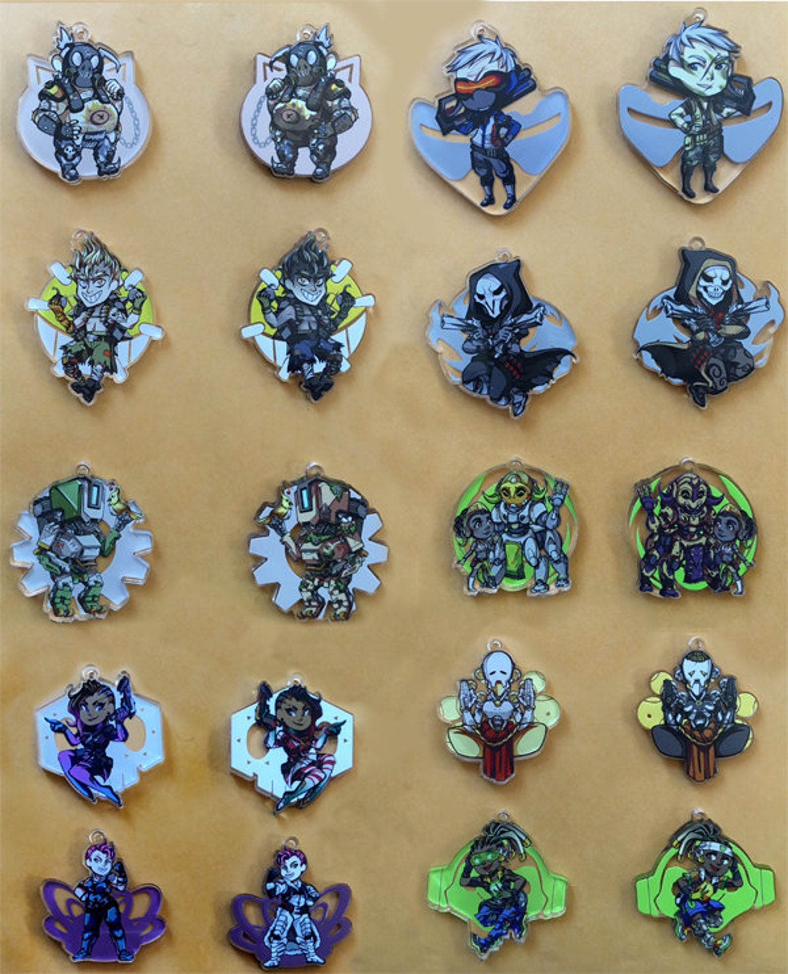 Double Sided Overwatch Charms - Etsy