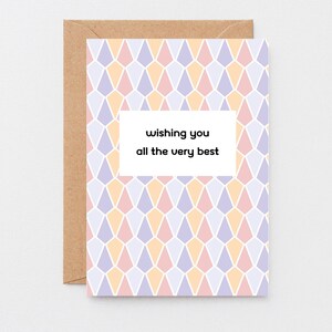 All the Best Card | Good Luck Card | Encouraging Greeting Card ...