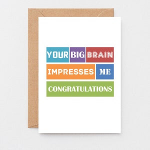 Funny Congratulations Card | Passed Exams | Well Done | Happy ...