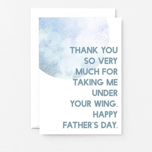 Father's Day Card for Father Figure | Card for Mentor | Uncle ...