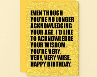 Modern Toss Work Robot Birthday Card Funny Humour for Him Her Friend ...