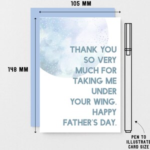 Father's Day Card for Father Figure | Card for Mentor | Uncle ...