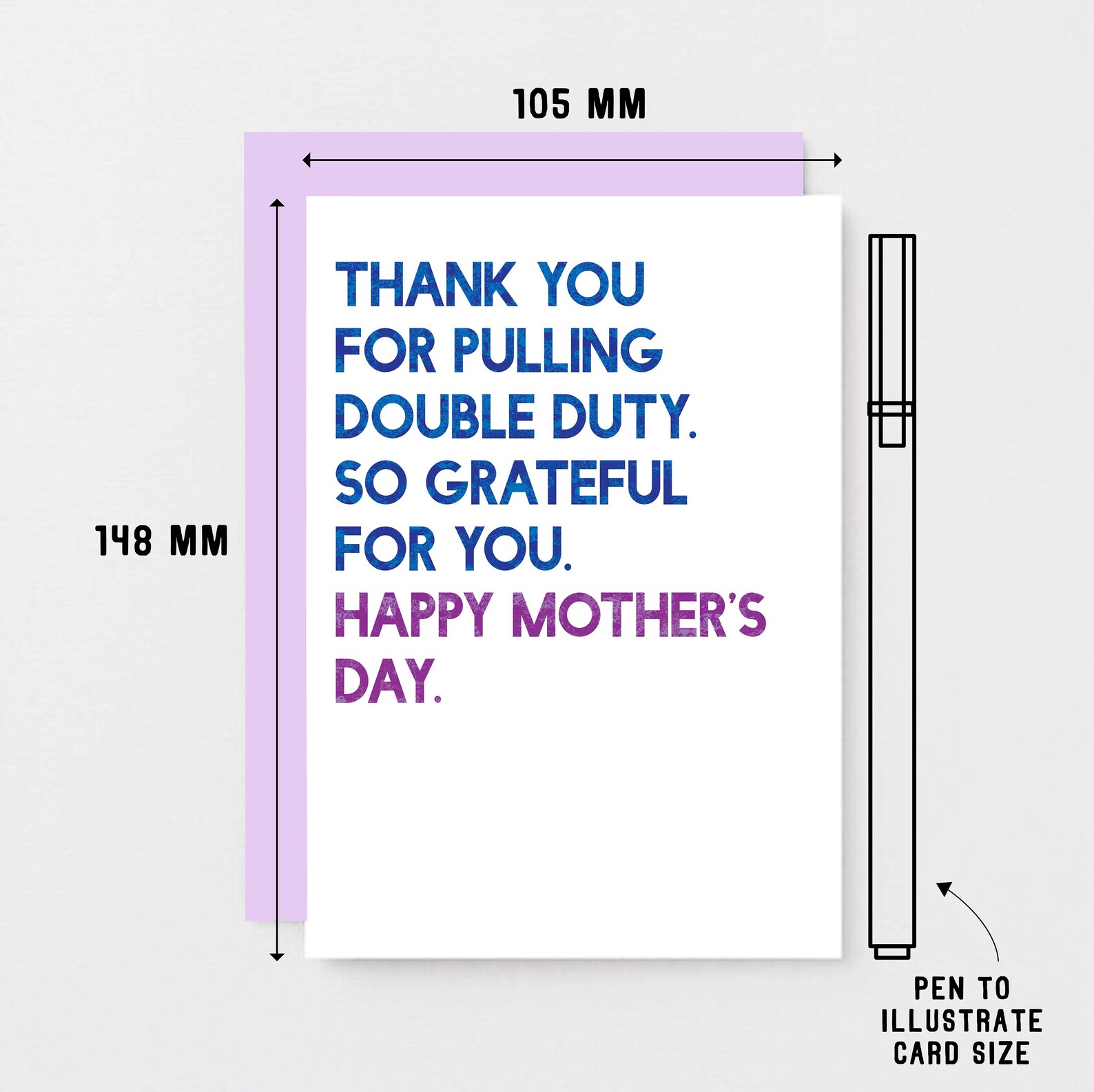 Mothers Day Card for Single Parent | Happy Mothers Day Mum | Single Mom ...