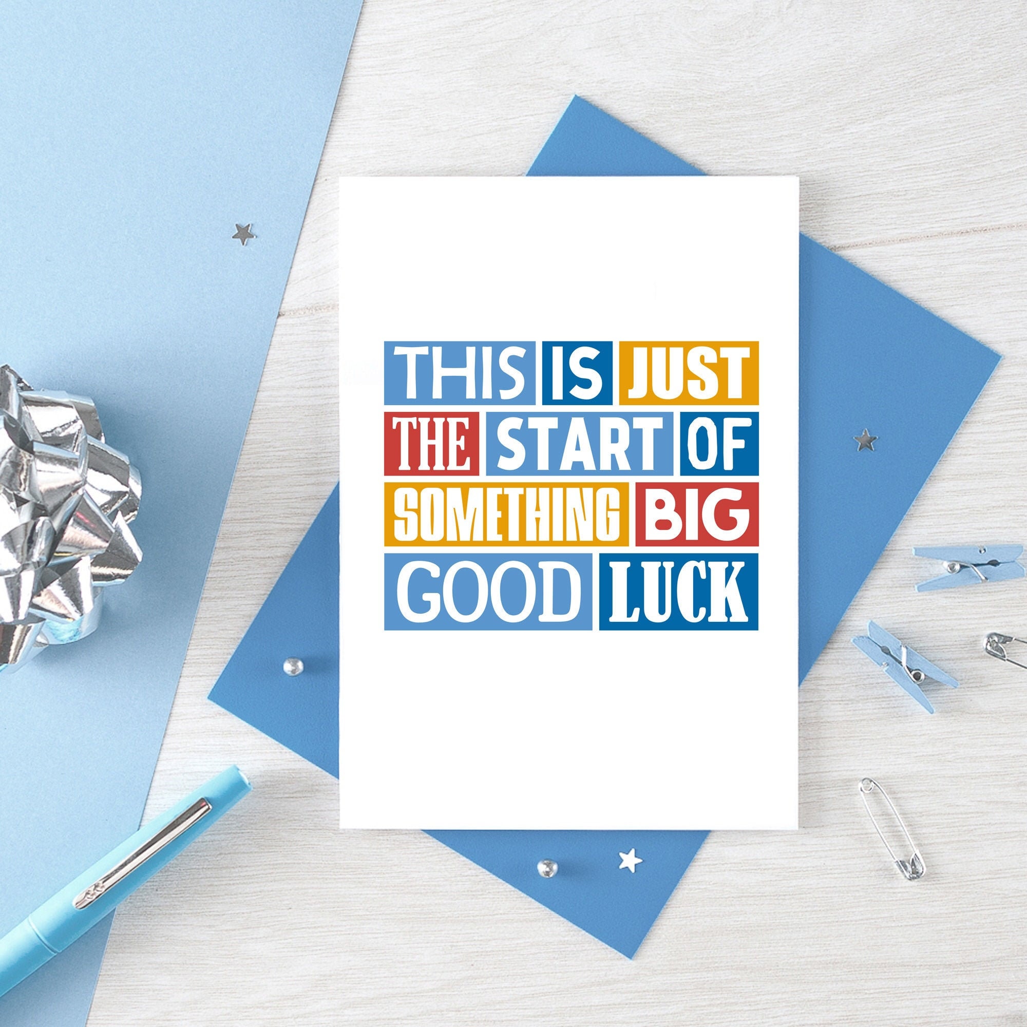 Good Luck Card Encouraging Cards Congratulations On New | Etsy
