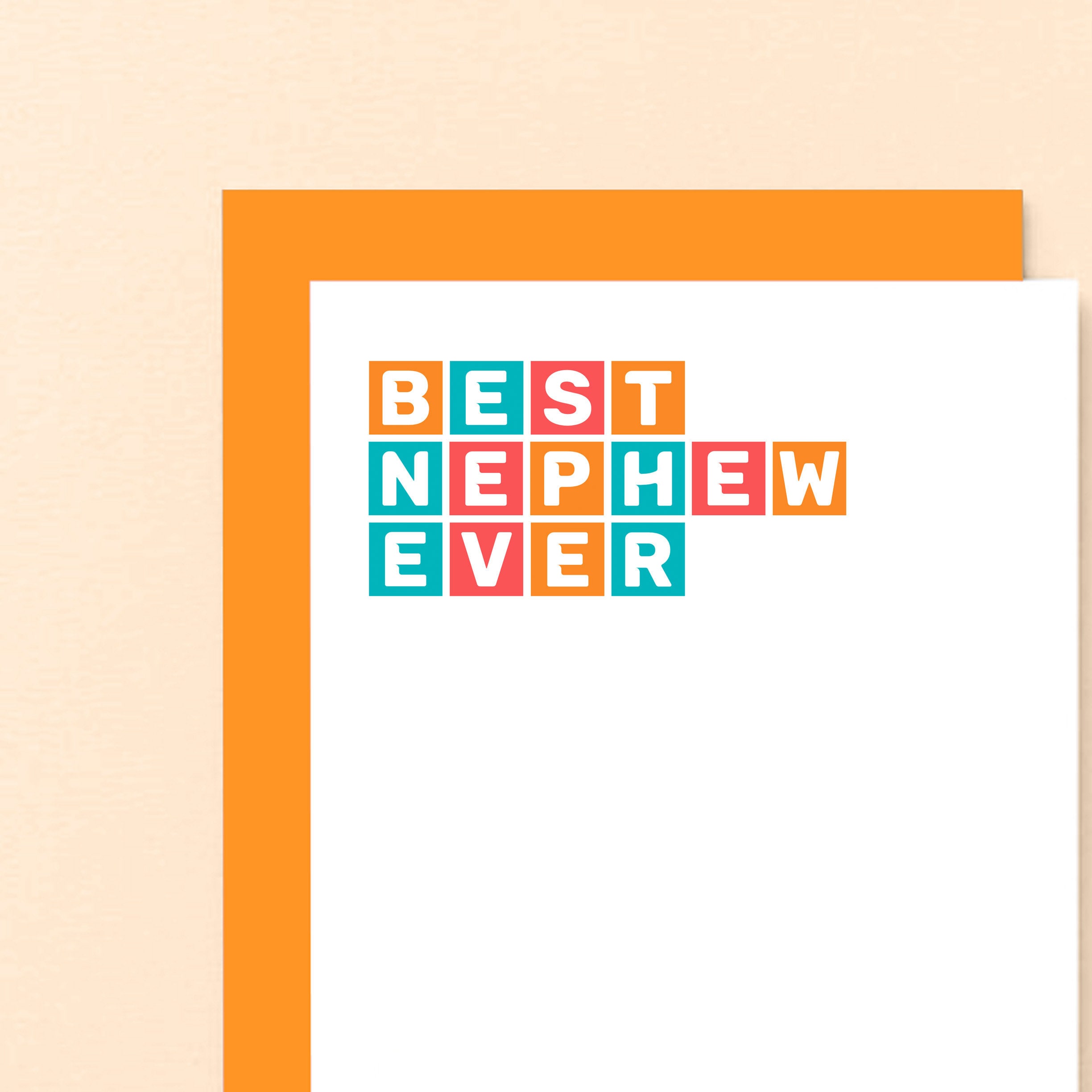 Nephew Birthday Card | Best Nephew Ever Card | Birthday Card for Nephew ...