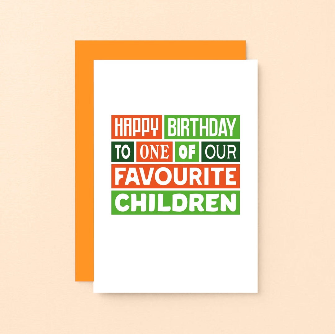 Funny Birthday Card From Parents for Son or Daughter | SE0139A6 - Etsy