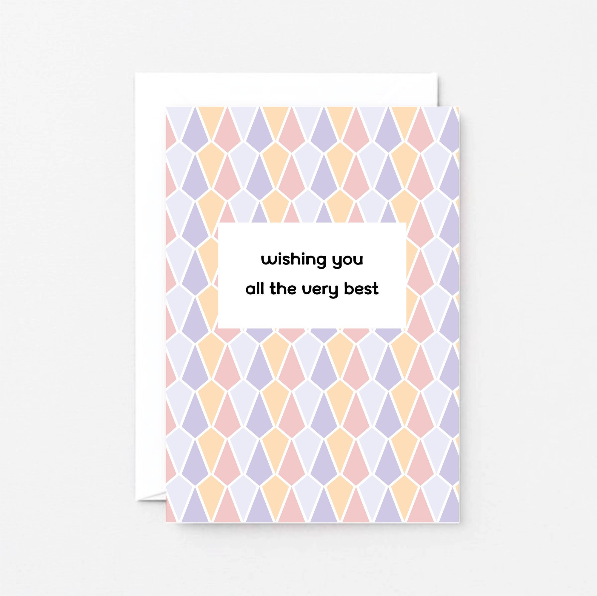 All the Best Card | Good Luck Card | Encouraging Greeting Card ...