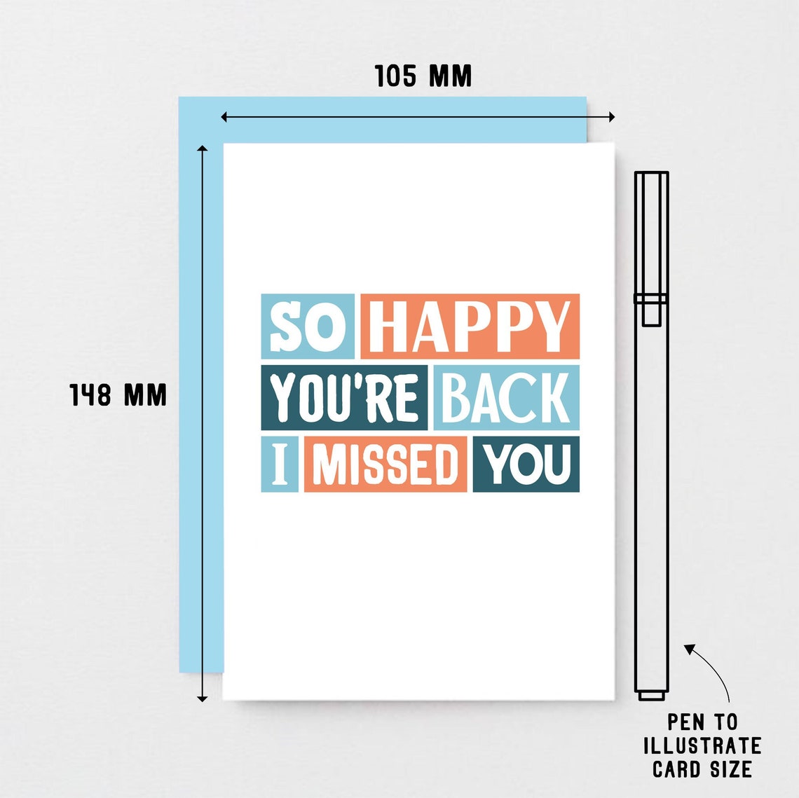 Welcome Back Card | Homecoming Card | Missed You Card | Welcome Home ...