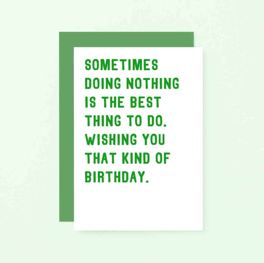 Introvert Birthday Card | Happy Birthday Card for Friend | Card for Mum ...