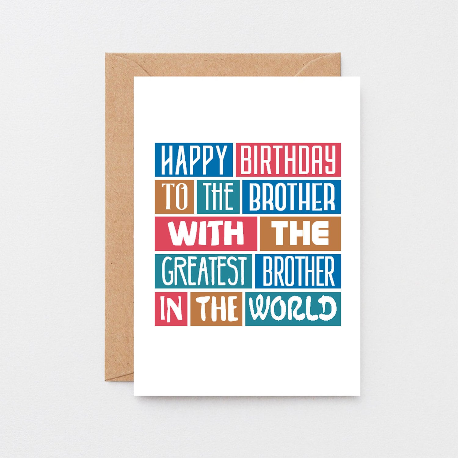 Funny Birthday Card for Brother Funny Brother Card From | Etsy