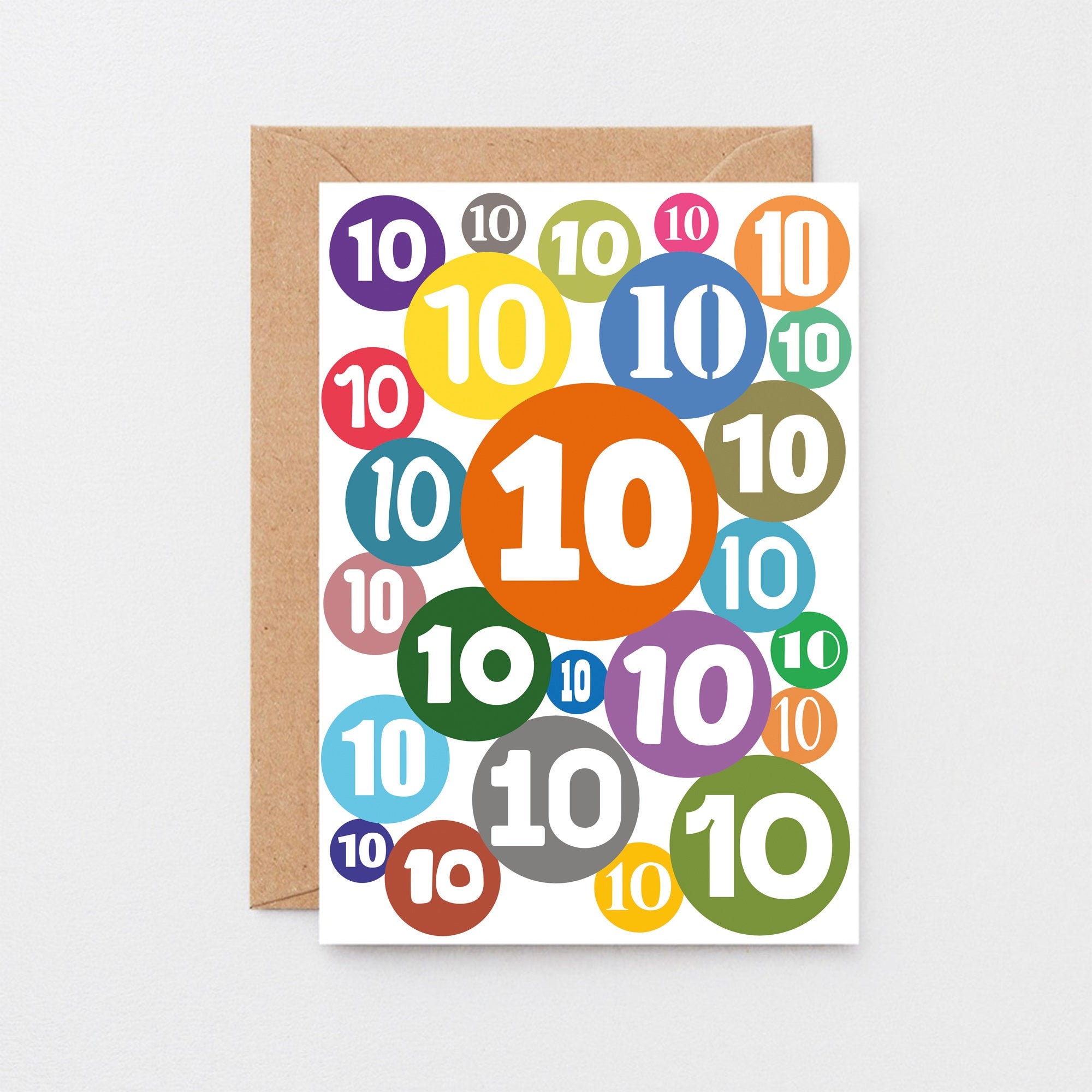10th Birthday Card Boy | Happy Tenth Birthday | Ten Years Old ...