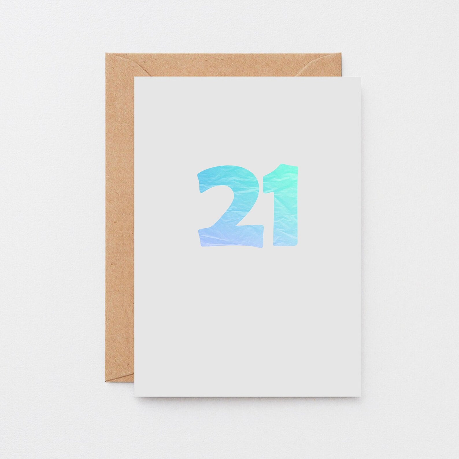 Happy 21st Birthday Card 21 Years Old Twenty First - Etsy