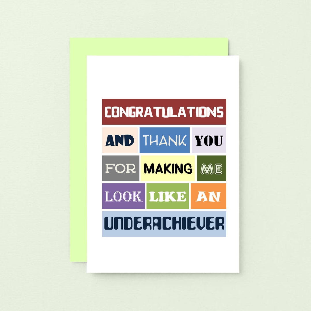 Funny Congratulations Card | Job Promotion | Graduation | Funny ...