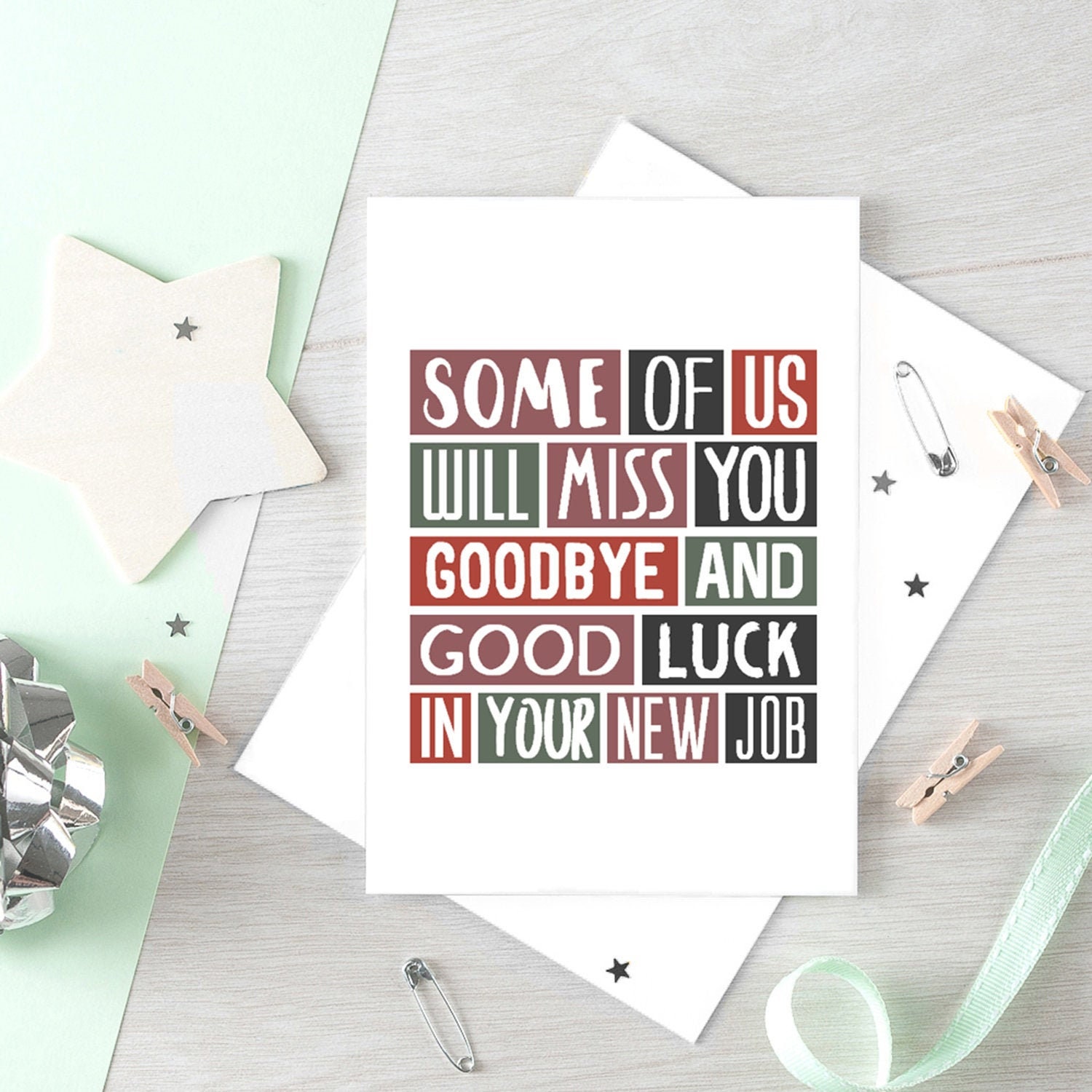 Large Funny New Job Card Funny Goodbye Card Coworker - Etsy