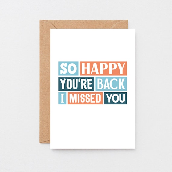 Welcome Back I Missed You Sign Welcome Back We Missed You Images
