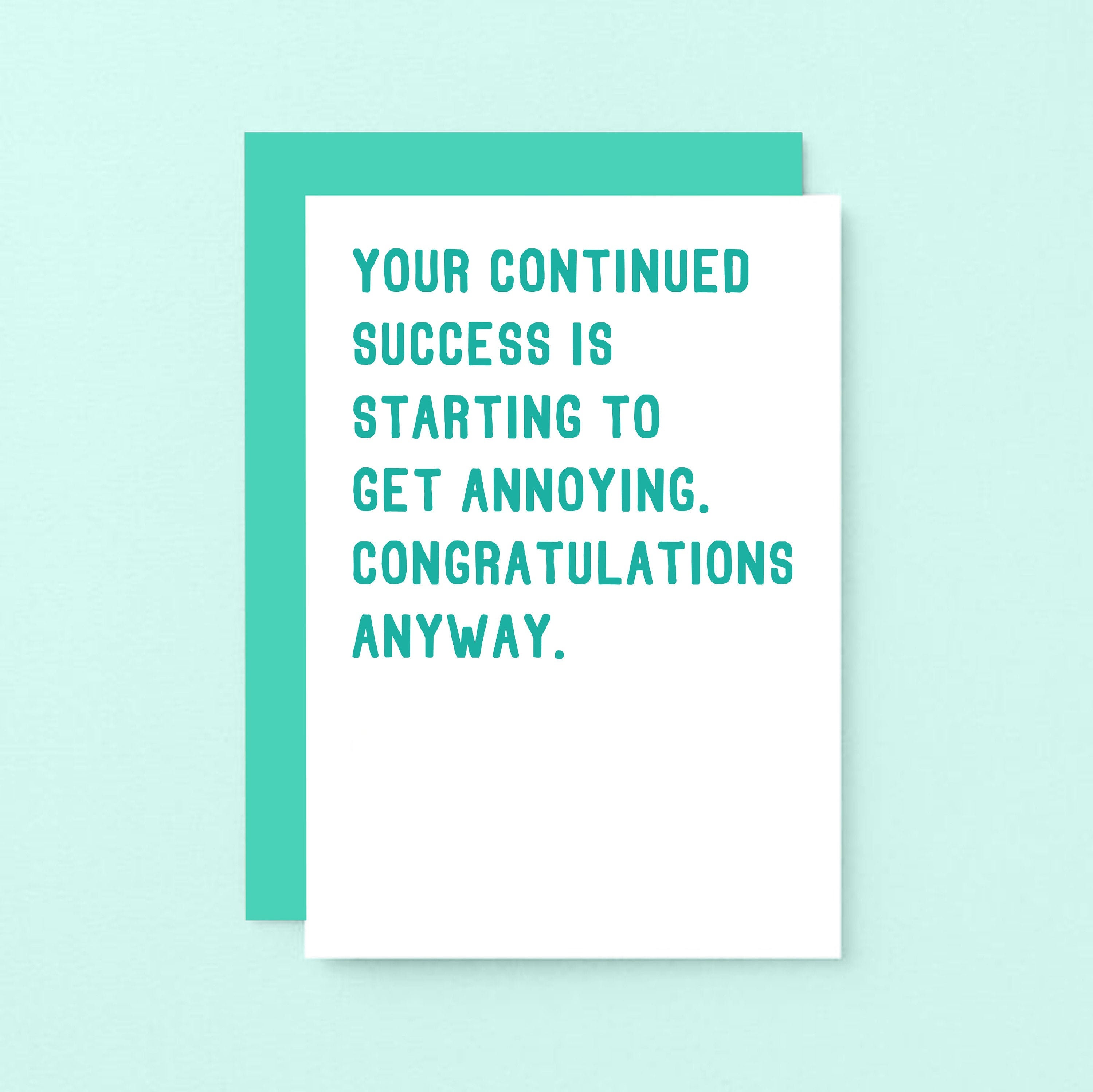 Funny Job Promotion Congratulations