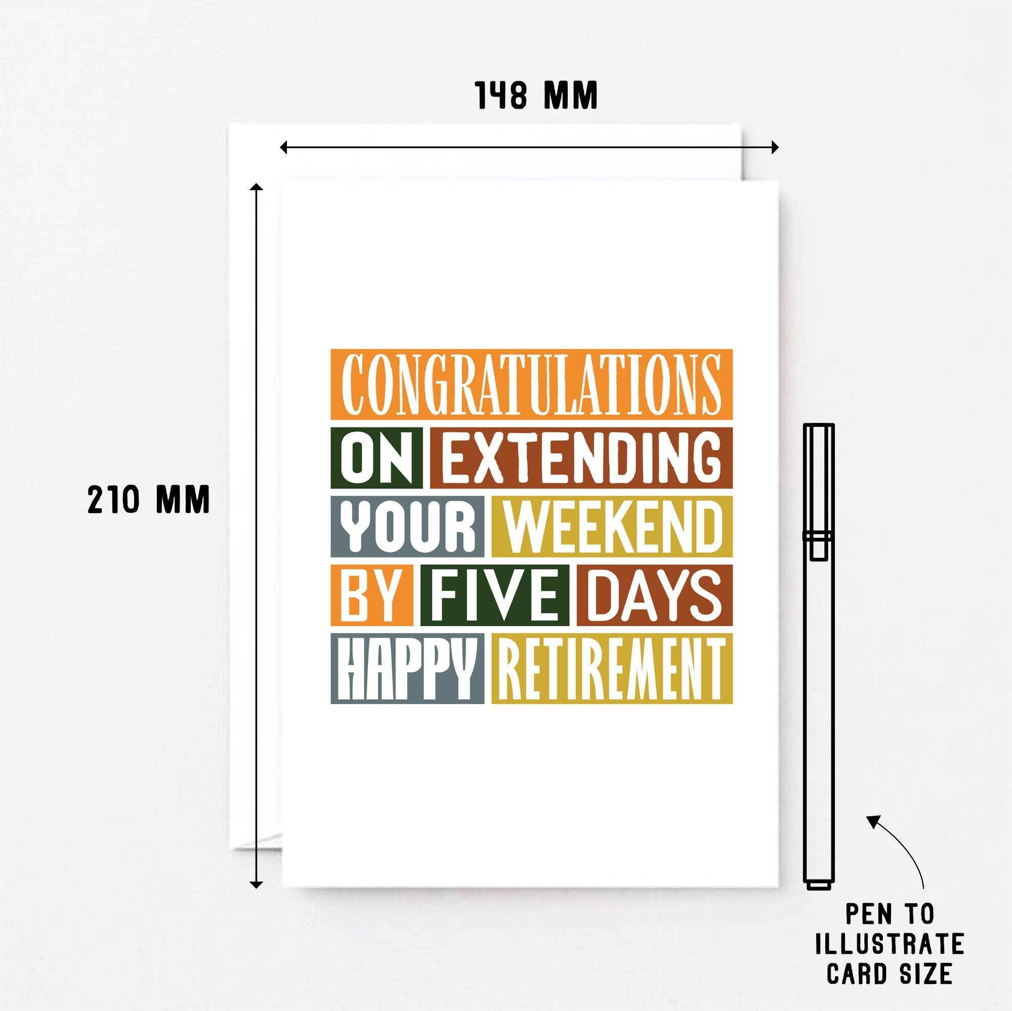 Large Retirement Card From Group Funny Retirement Card for - Etsy UK