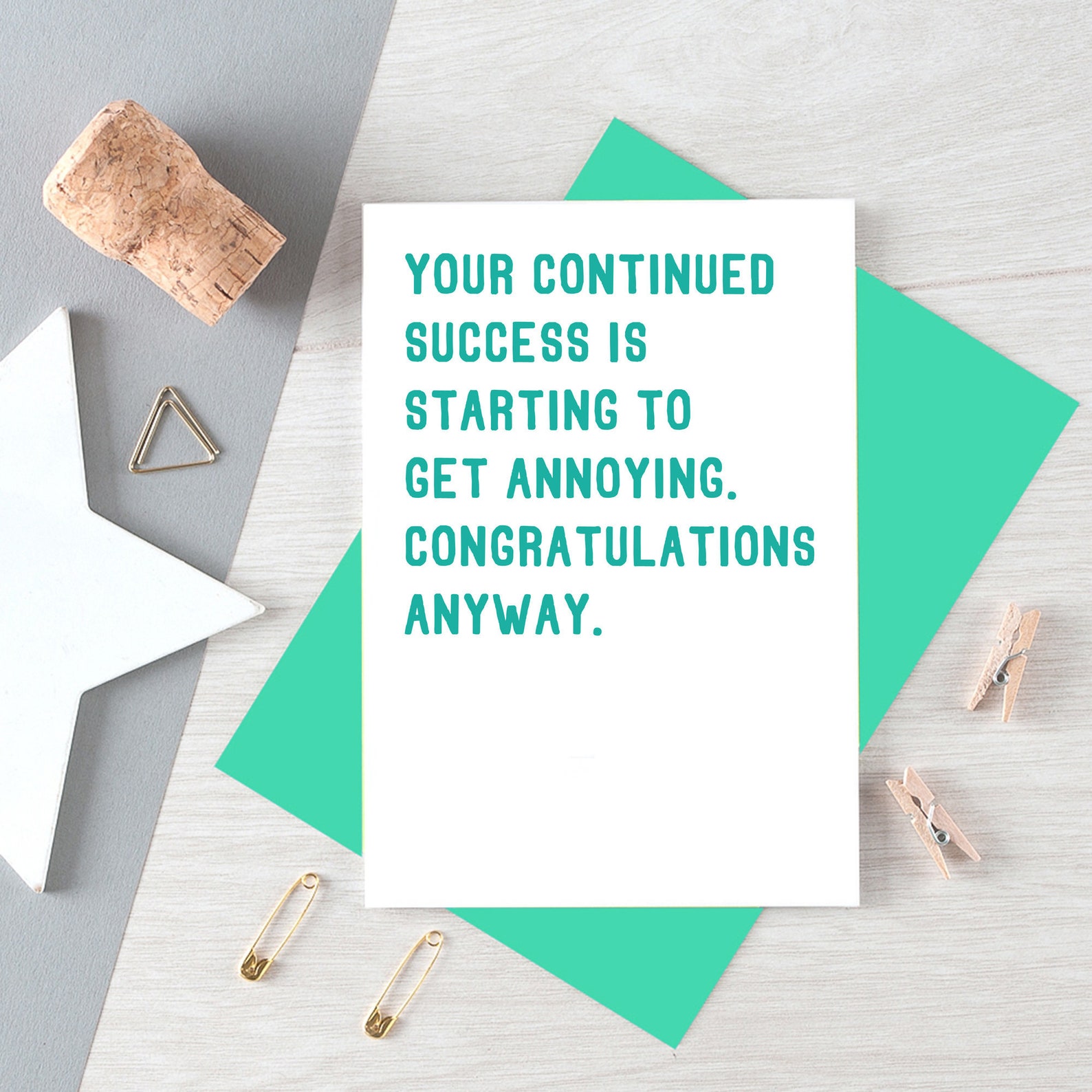 Funny Congratulations Card Funny New Job Card Graduation - Etsy UK